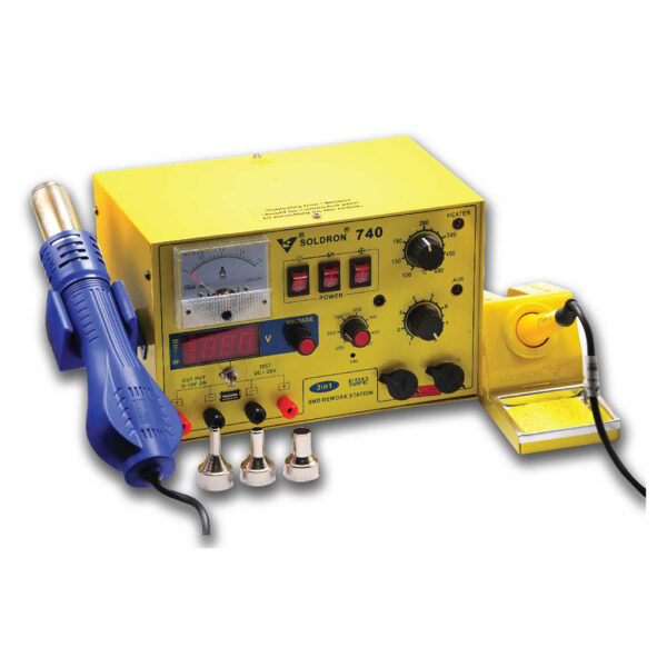 Soldron 878D 2-in-1 Hot Air and Soldering Station – Soldron